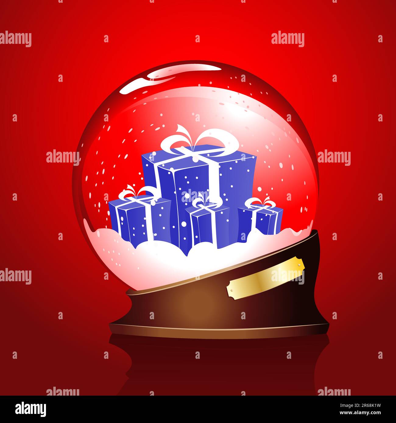 Gift globe sphere ribbon hi-res stock photography and images - Alamy