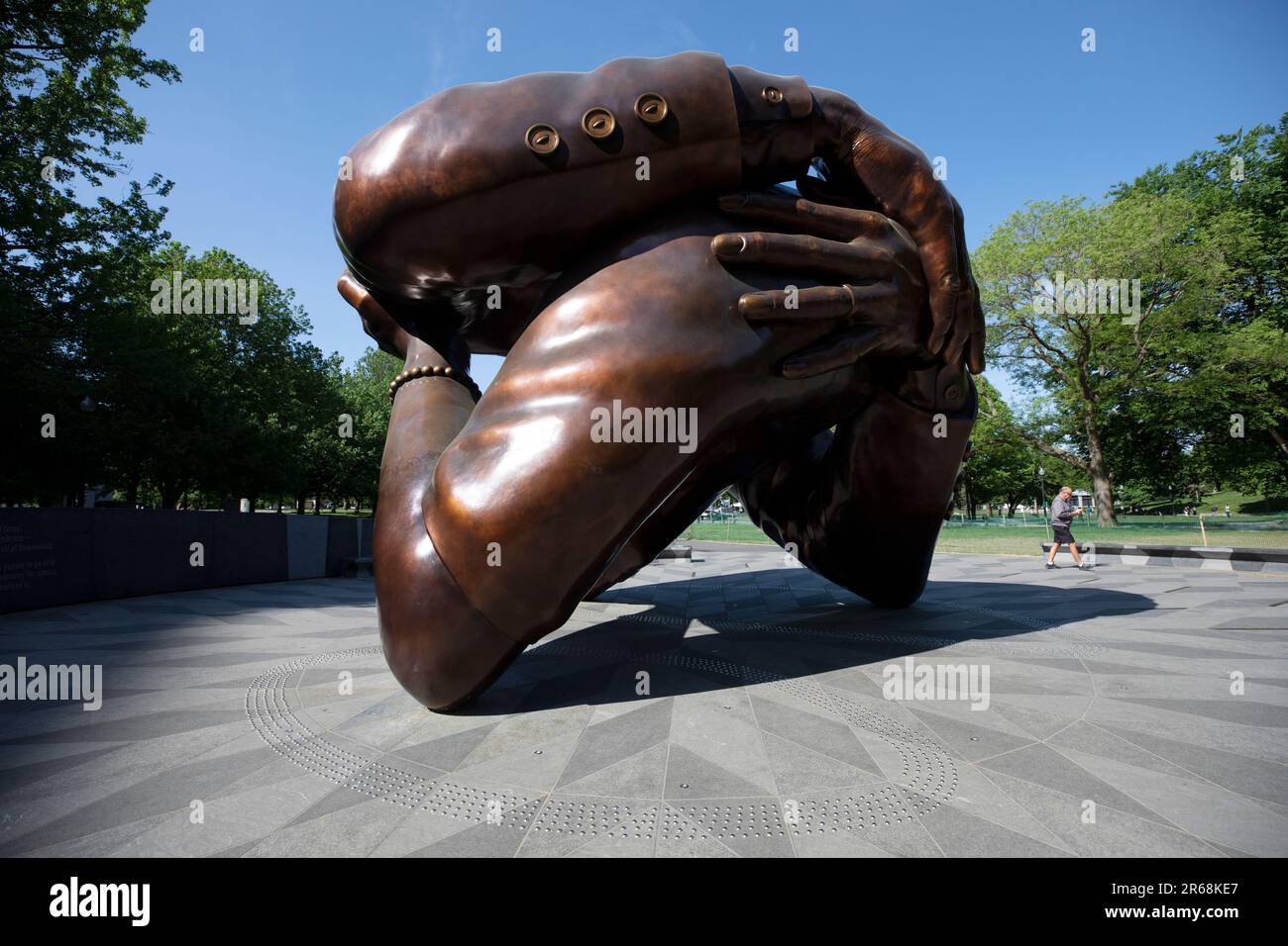 The Embrace Boston Common Stock Photo - Alamy