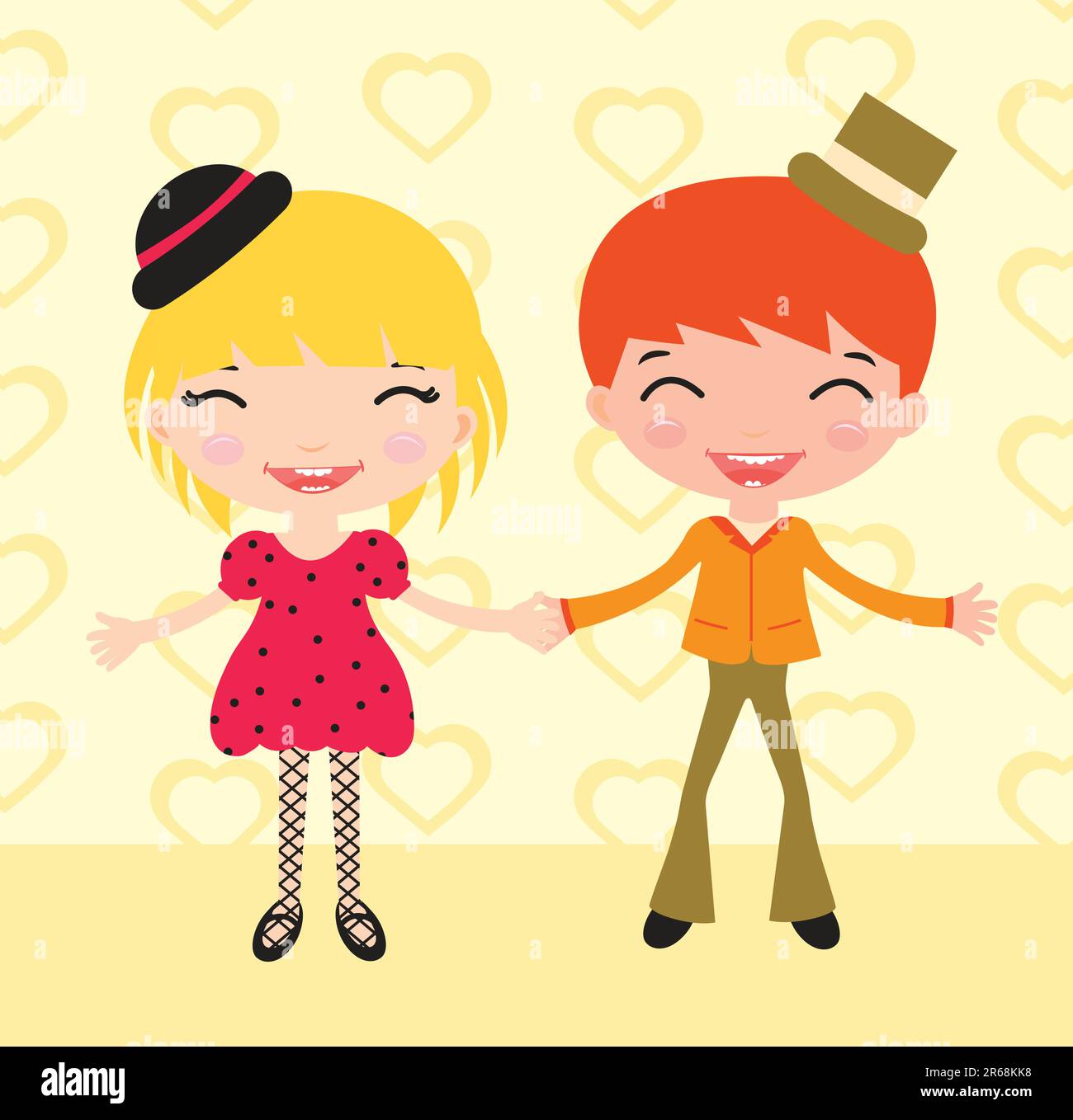 Elegant child girl dress Stock Vector Images - Alamy