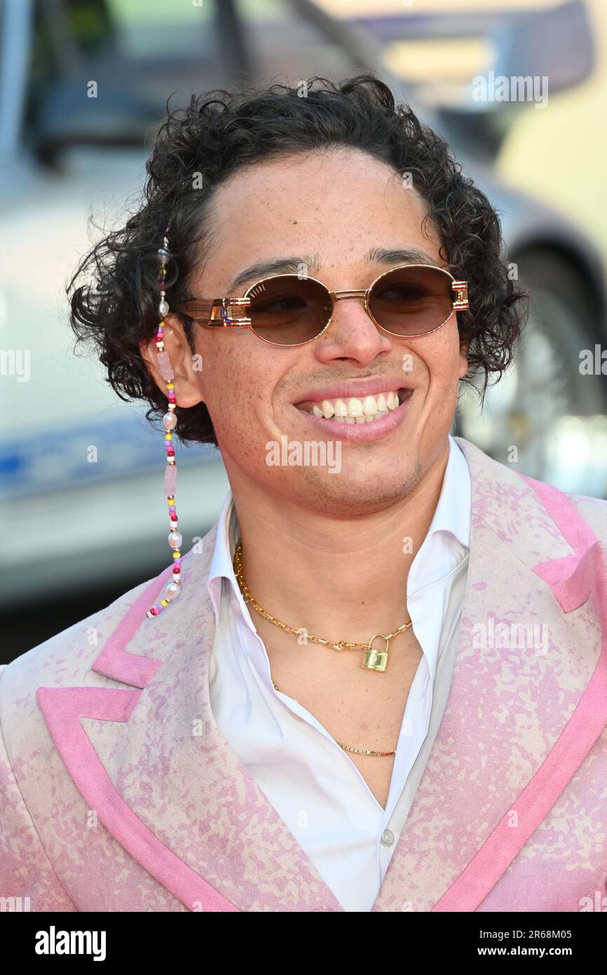 London, UK. 7th June, 2023. Anthony Ramos at Transformers Rise of the ...
