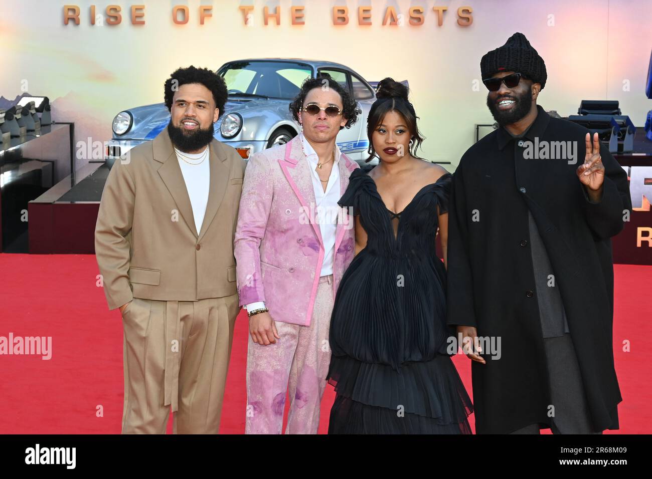 Steven caple jr and dominique fishback hi-res stock photography and ...