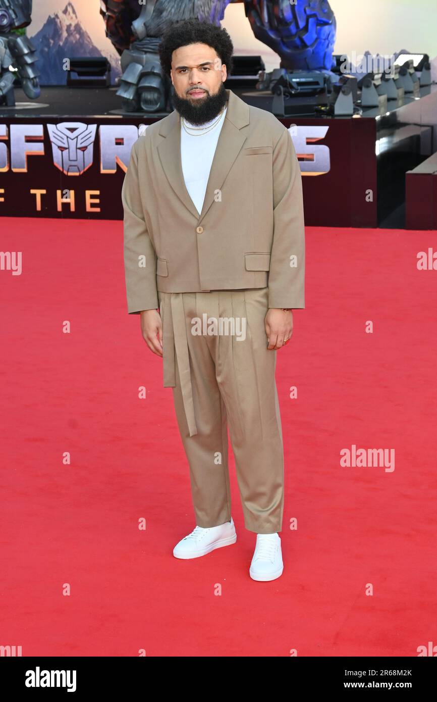 London, UK. 7th June, 2023. Steven Caple Jr. at Transformers Rise of ...