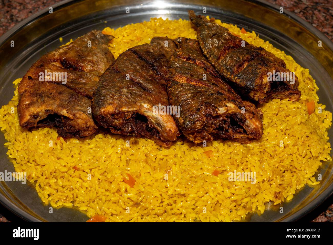 Caribbean fish rice hi-res stock photography and images - Alamy