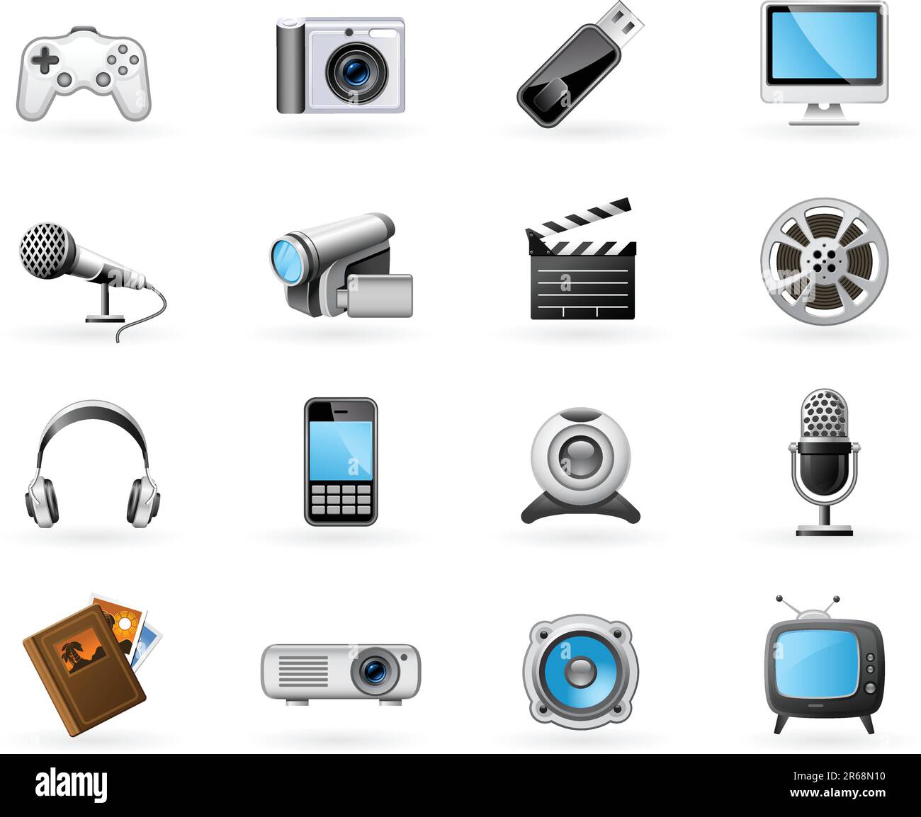 Multimedia icon hi-res stock photography and images - Alamy