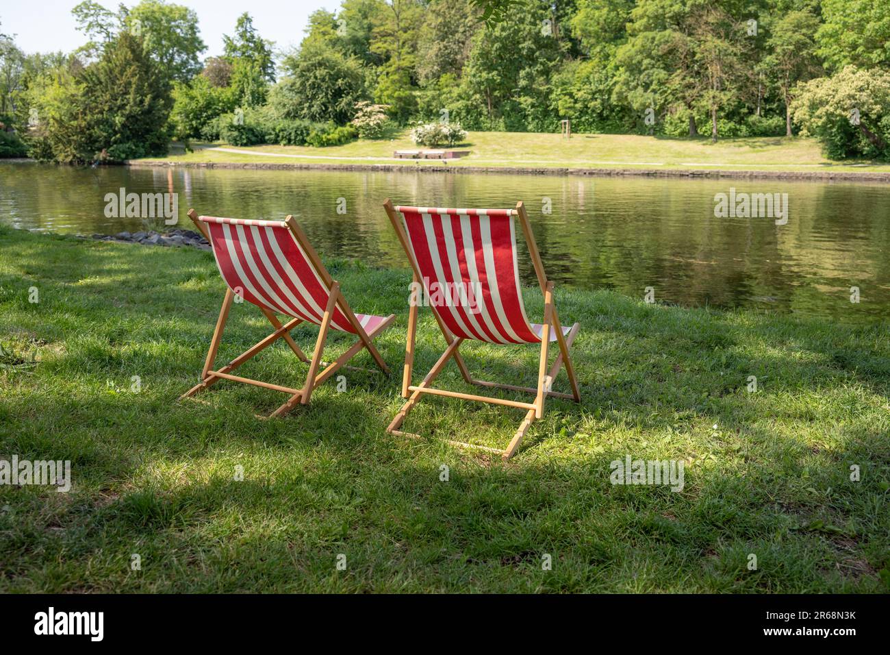 Striped lawn hi-res stock photography and images - Alamy