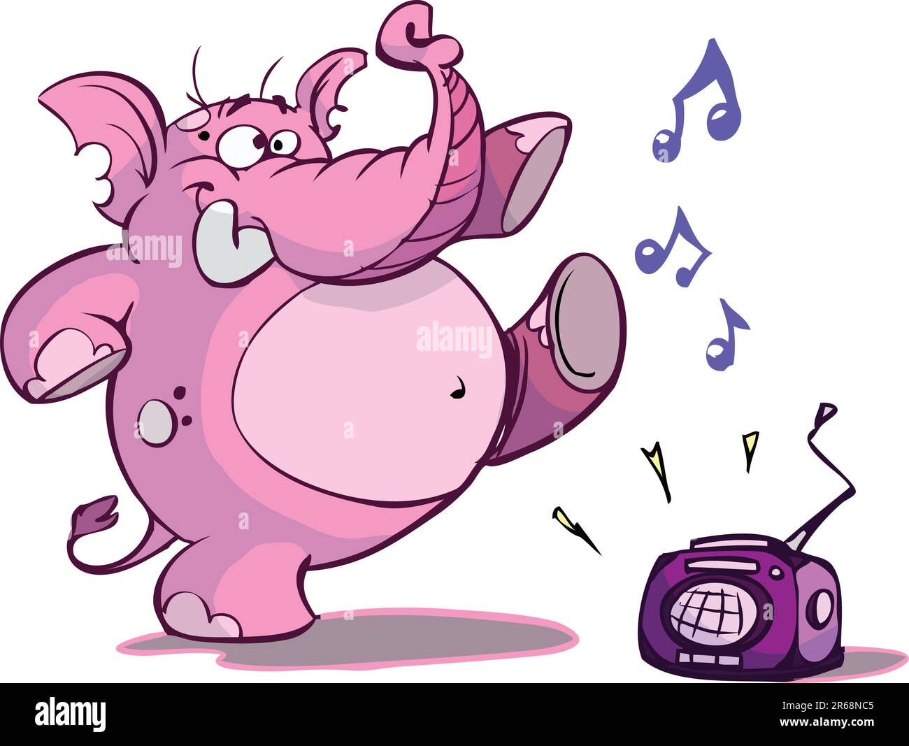 Dancing music home Stock Vector Images - Alamy