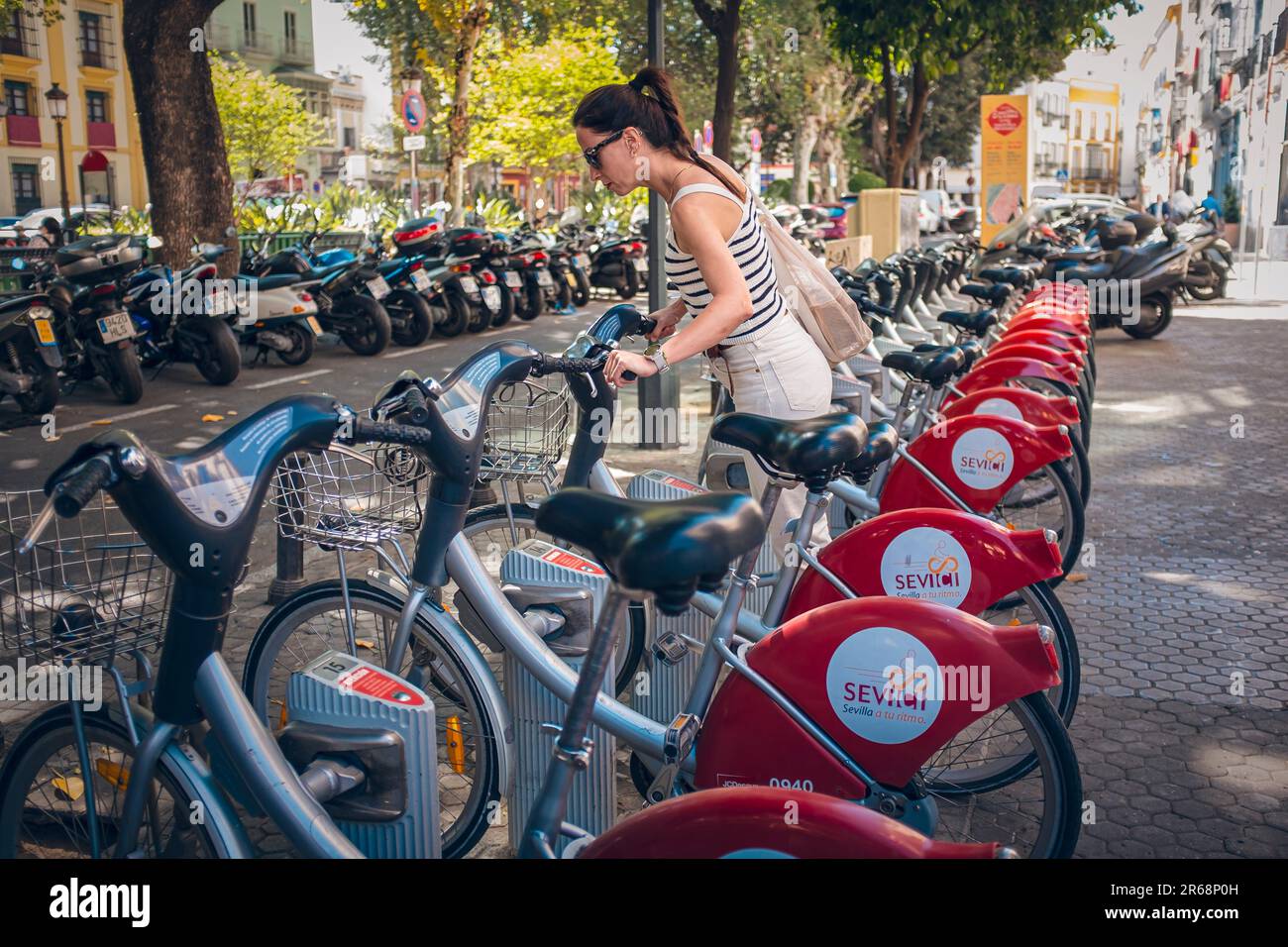 Mobility city seville hi-res stock photography and images - Alamy