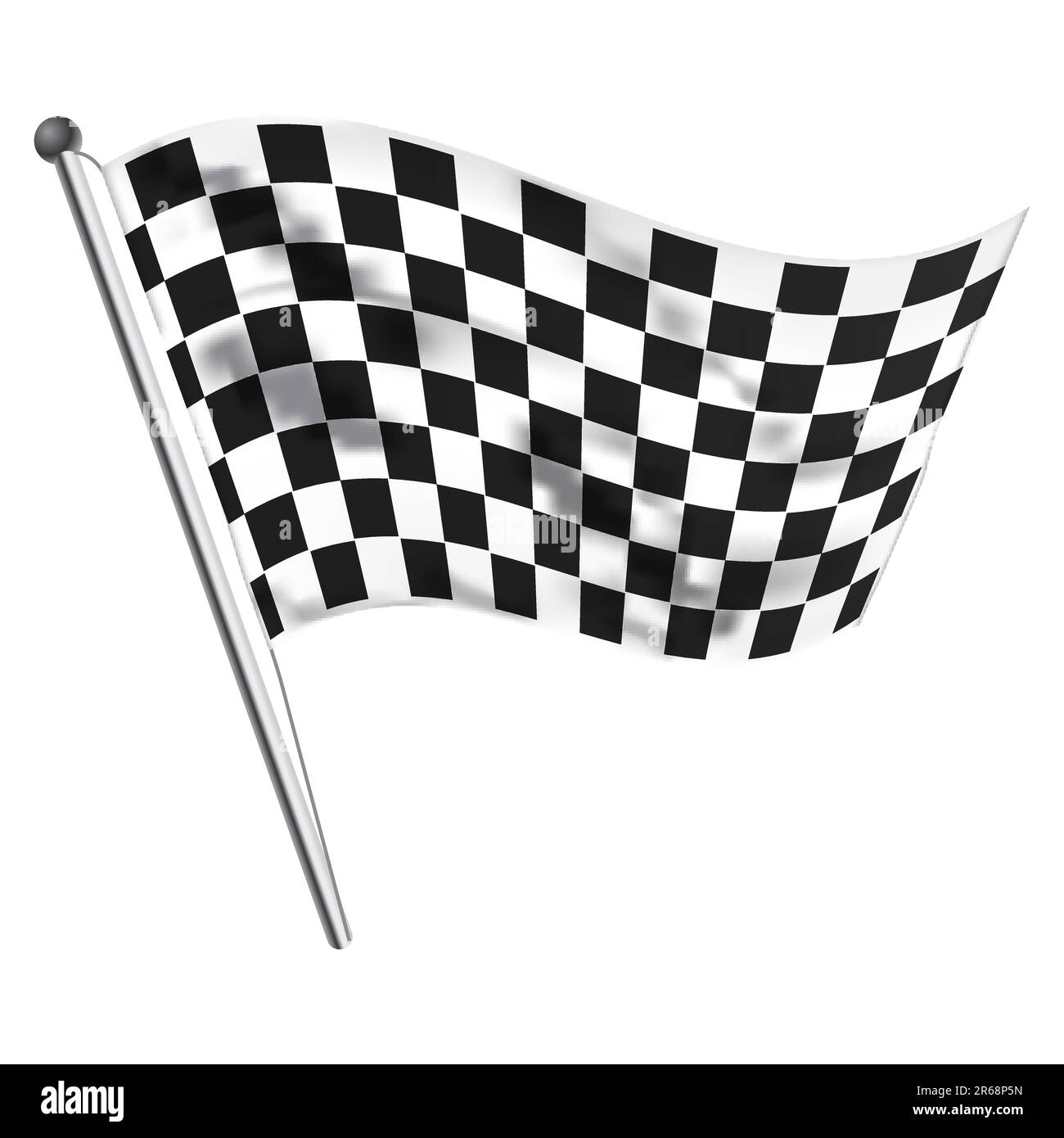 illustration of race flag Stock Vector Image & Art - Alamy