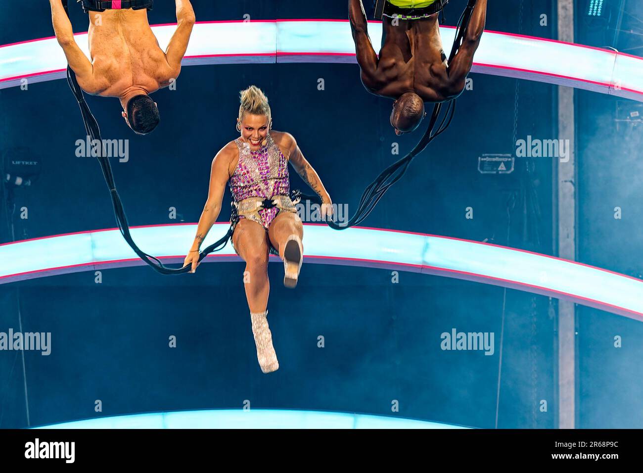 June 7, 2023, United kingdom: 7th June 2023 , Bolton, UK :..American ...