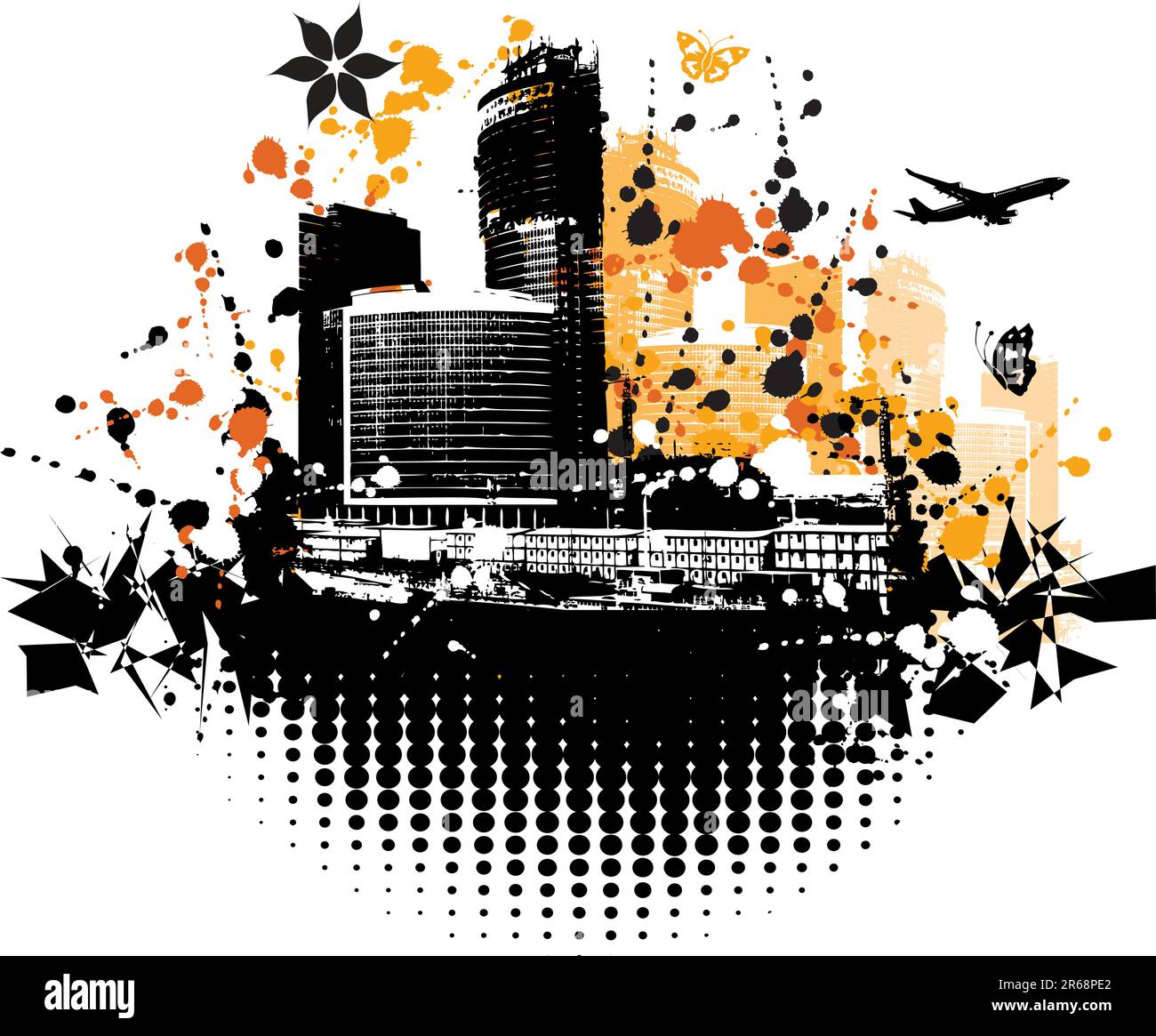 Cityscape background, urban art Stock Vector Image & Art - Alamy