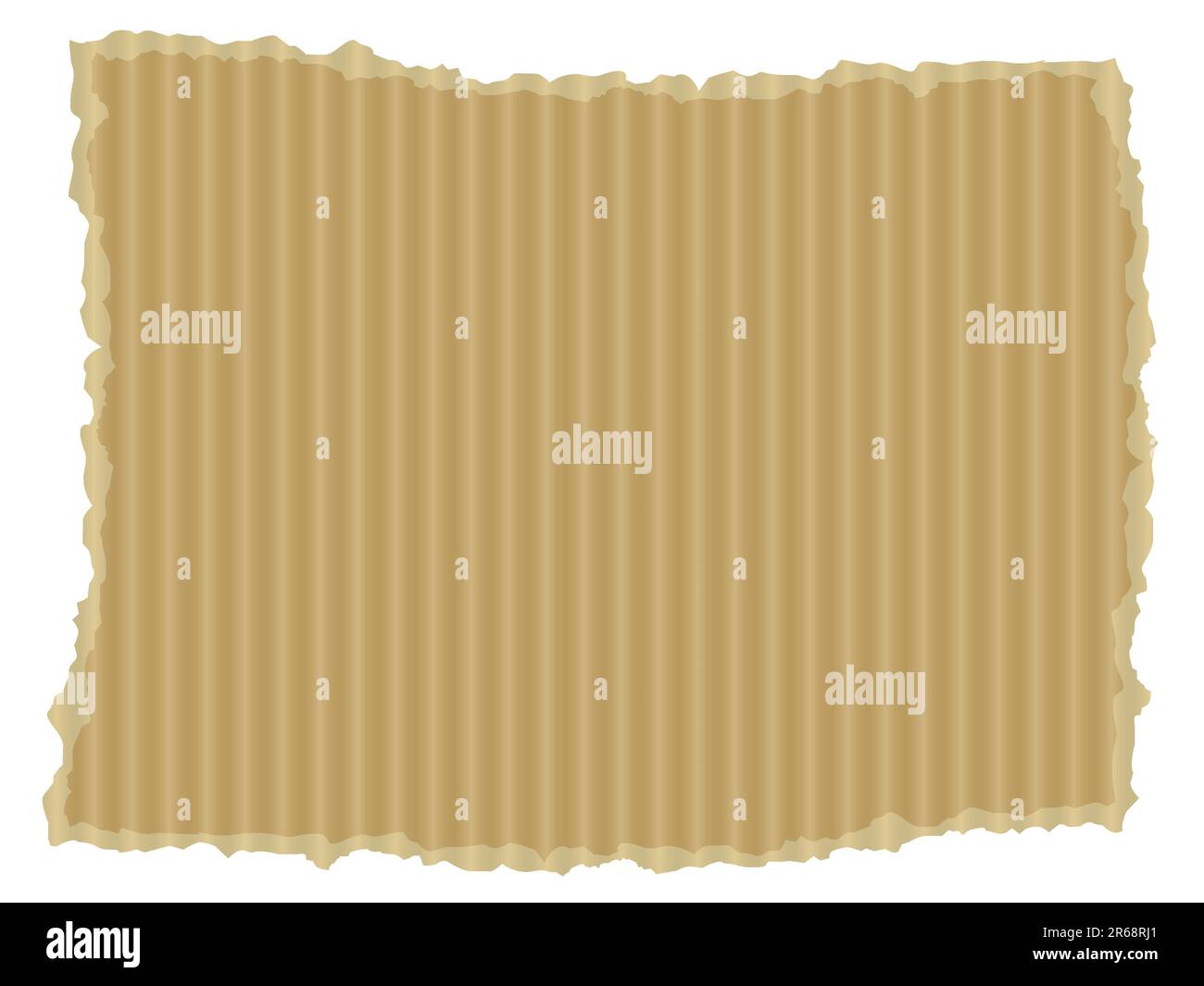 Ripped cardboard illustration. Please check my portfolio for more ...