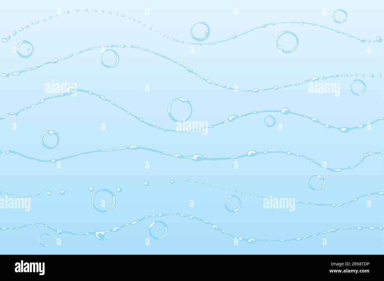 Water transparent splash in the form of fantasy lines Stock Vector ...