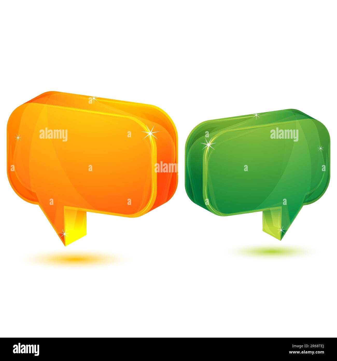 illustration of dialogue bubble on white background Stock Vector Image ...