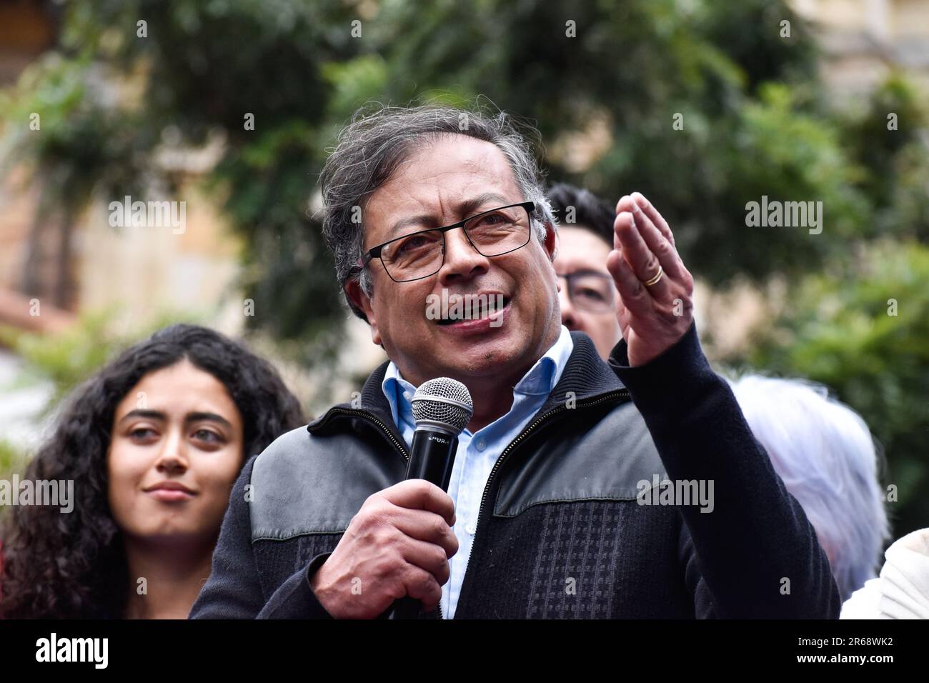 Bogota, Colombia. 07th June, 2023. Colombia's president Gustavo Petro ...