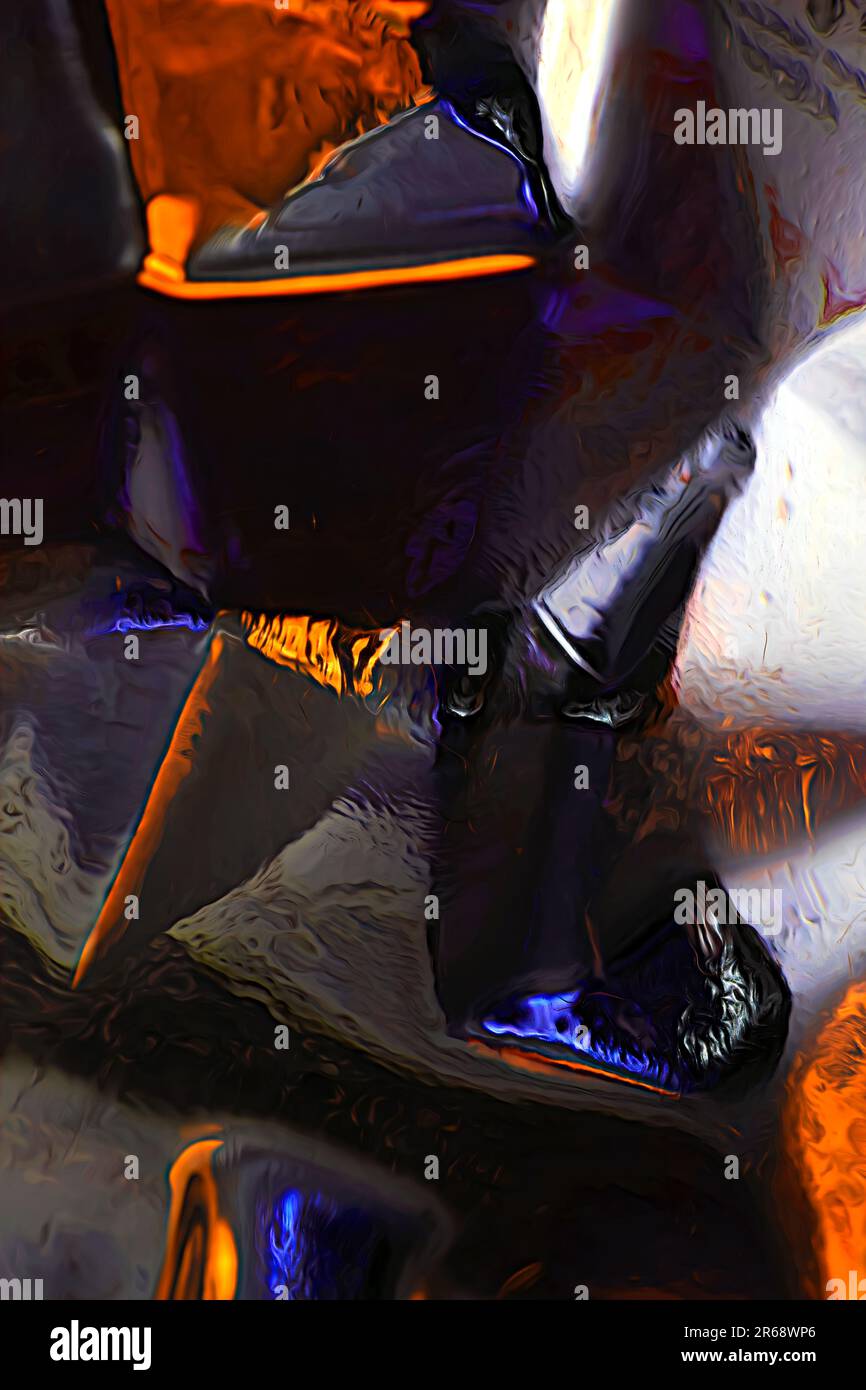 Glass art shot stacked macro for fine details and textures. Art for ...