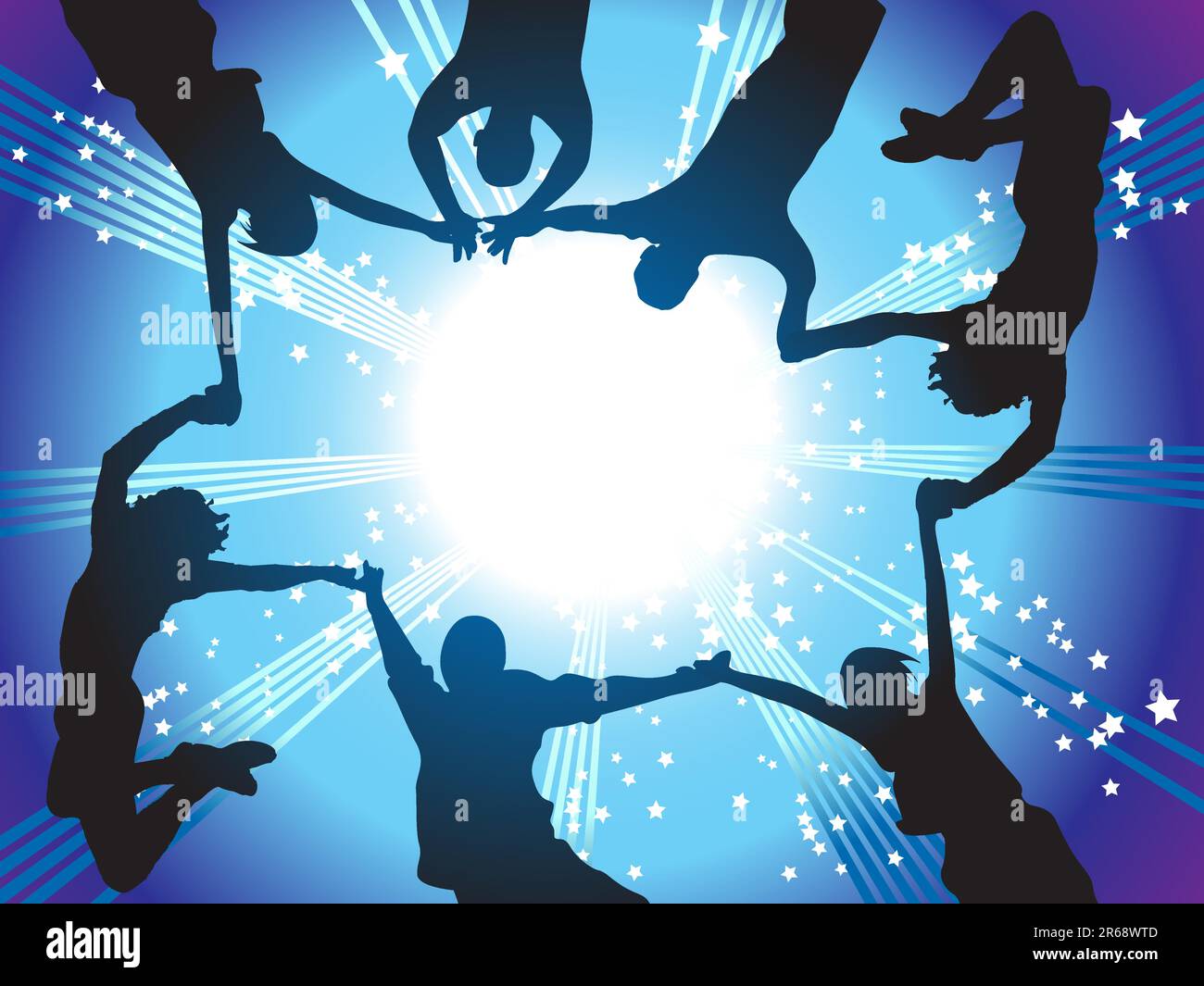 Happy teen girl friends Stock Vector Images - Alamy