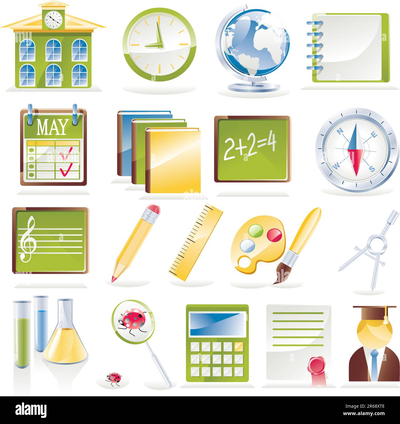 Glossy paper Stock Vector Images - Alamy