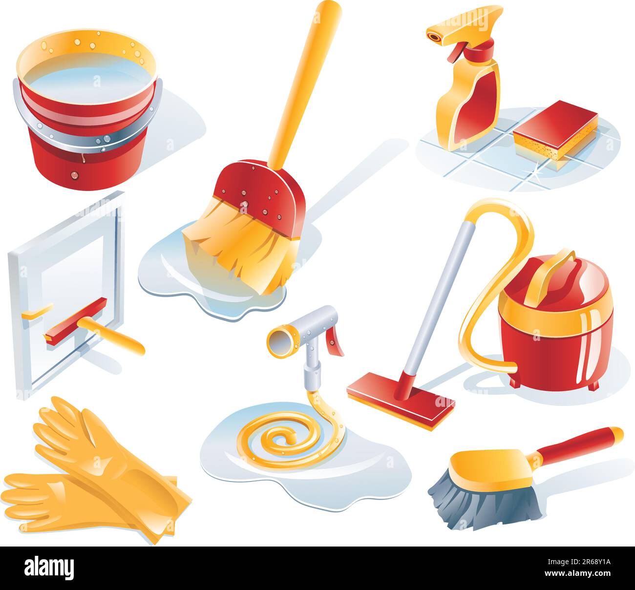 Cleaning tile Cut Out Stock Images & Pictures - Alamy