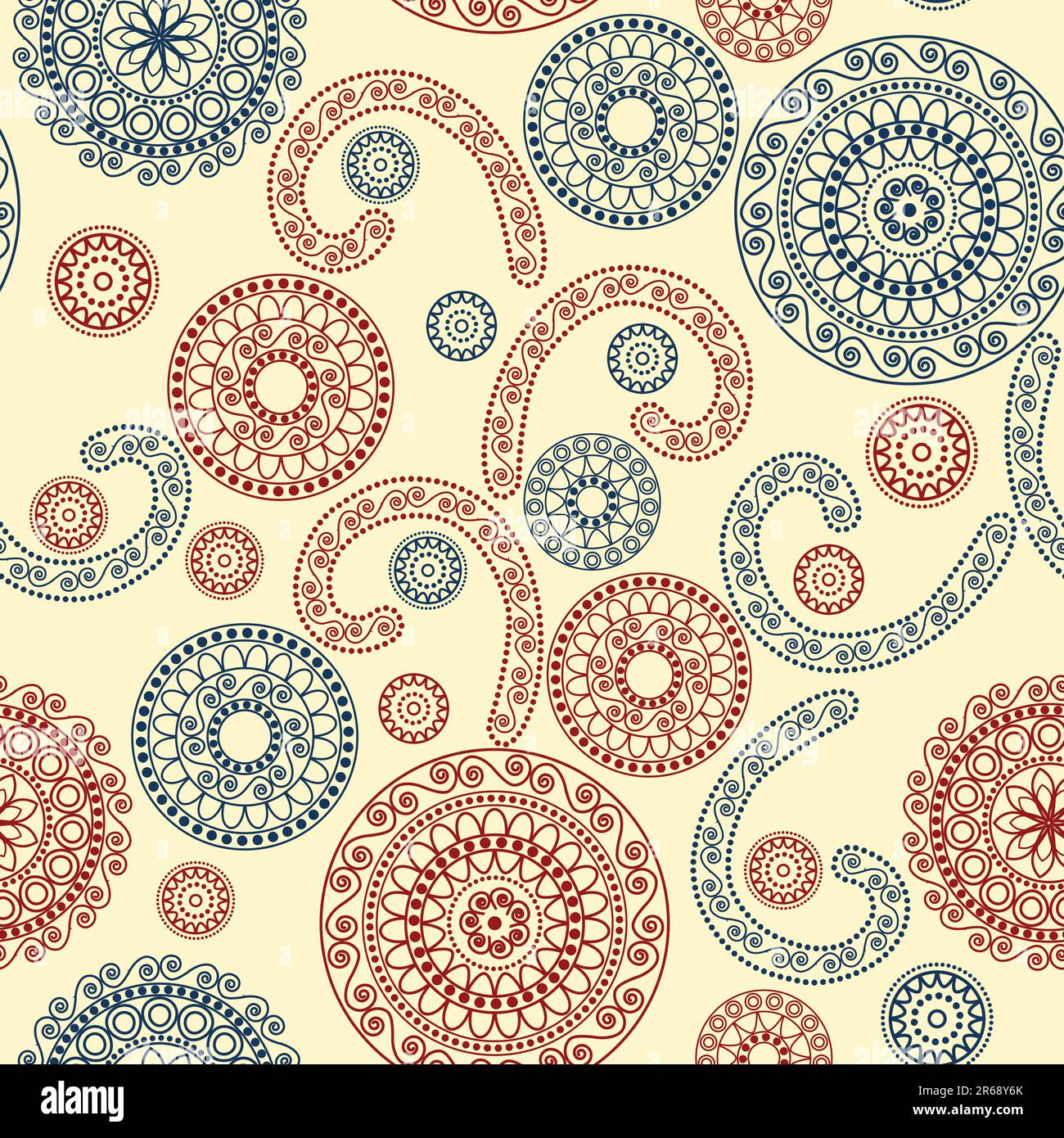 Indian floral detail Stock Vector Images - Alamy