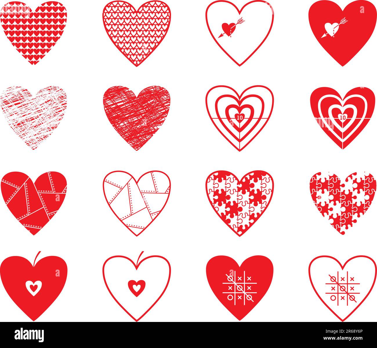 Our hearts are broken Stock Vector Images - Alamy