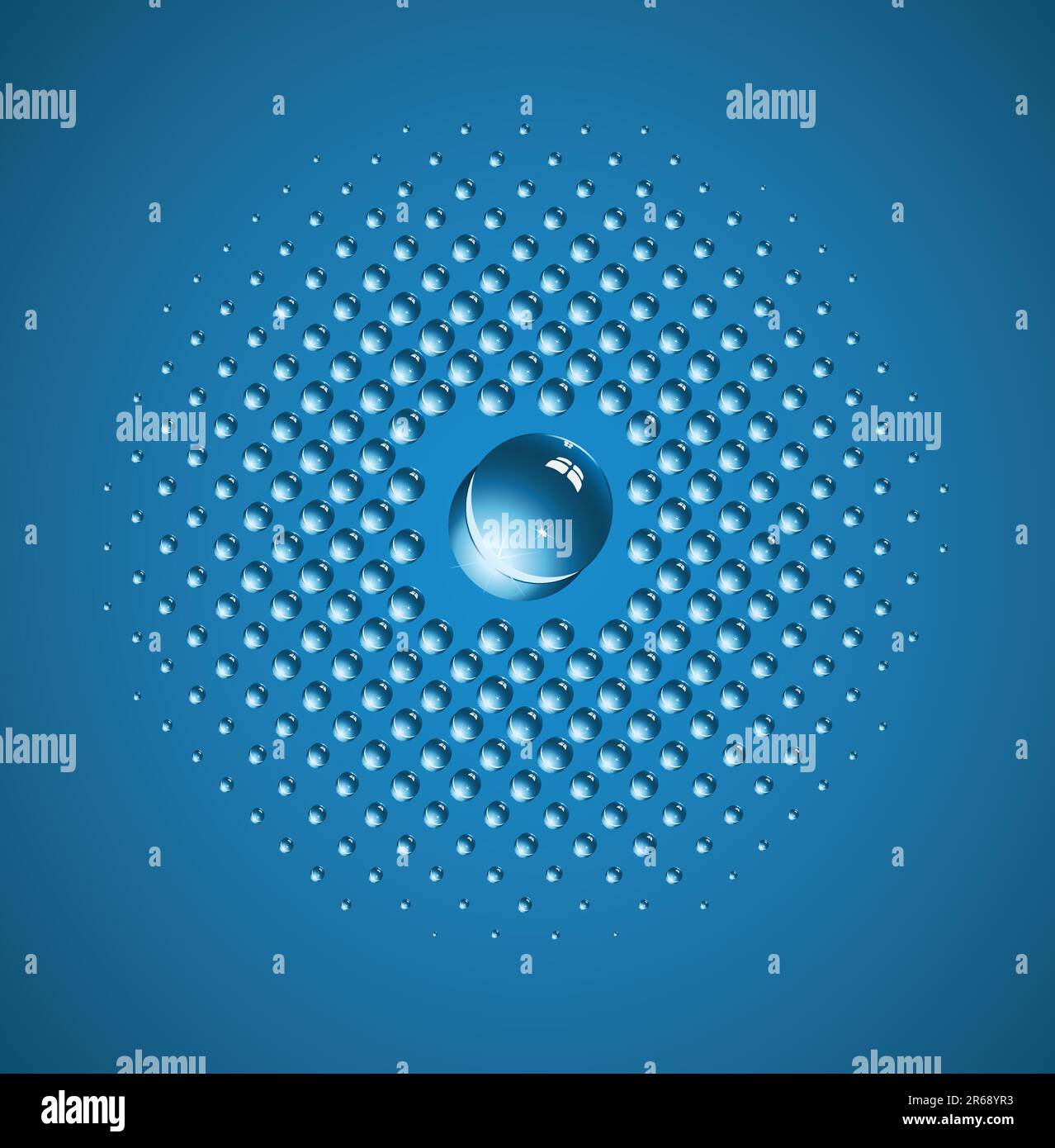 Wet dew Stock Vector Images - Alamy