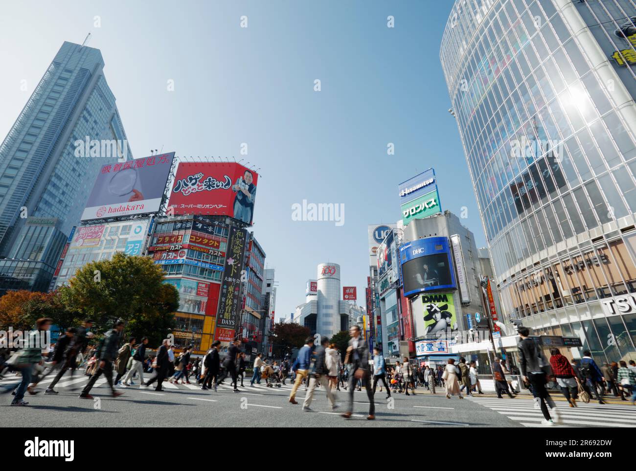 Shibuya scramble crossing Stock Photo - Alamy