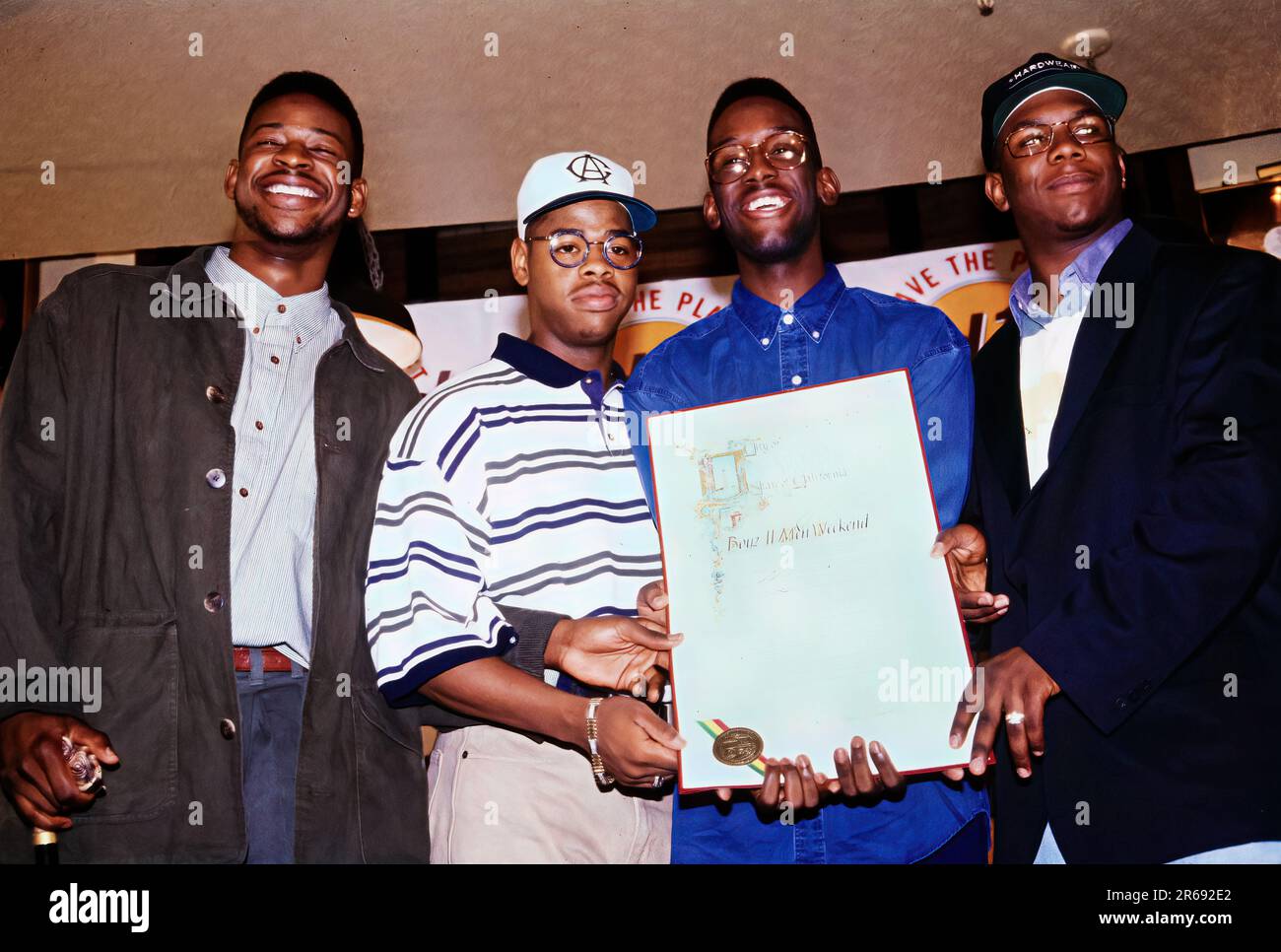 Celebrity photos from the 90s I shot on E6 in Hollywood. R&B group Boyz ...