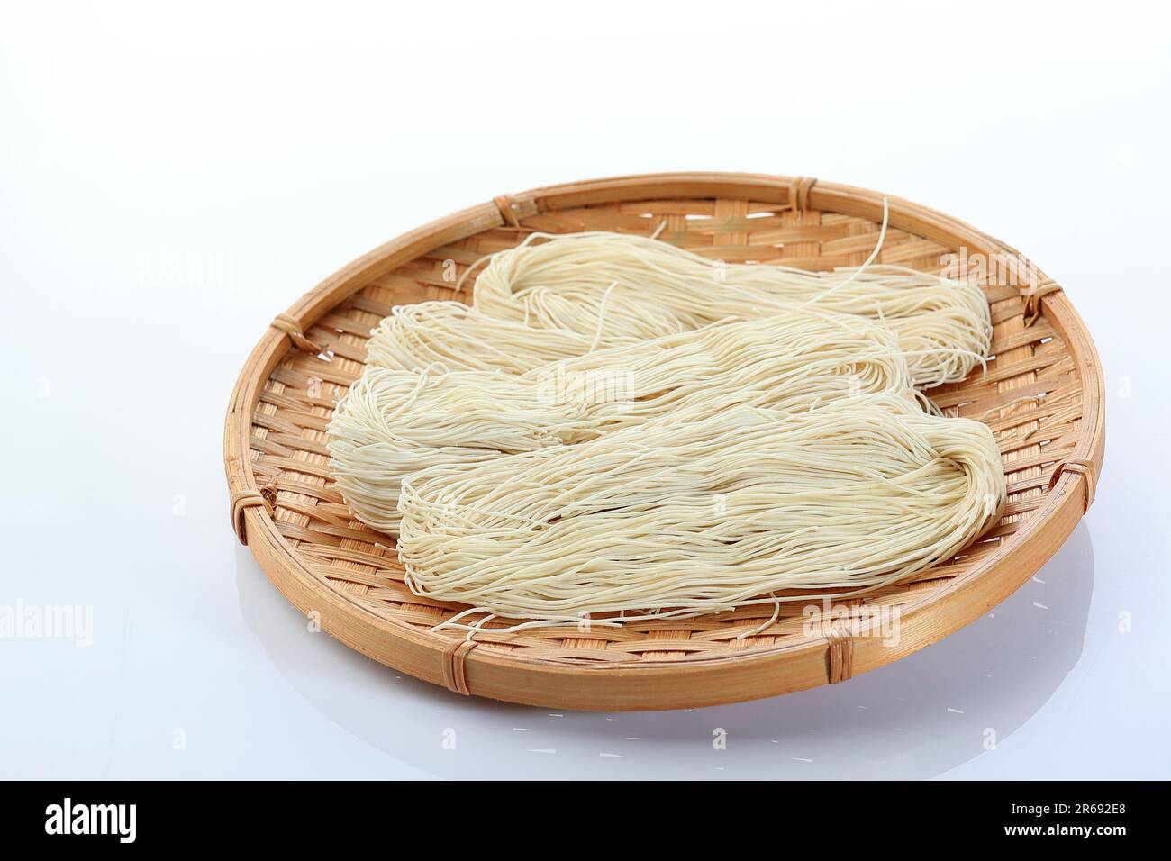 Dried Misua or Misoa, Thin Variety of Salted Noodles made from Wheat ...