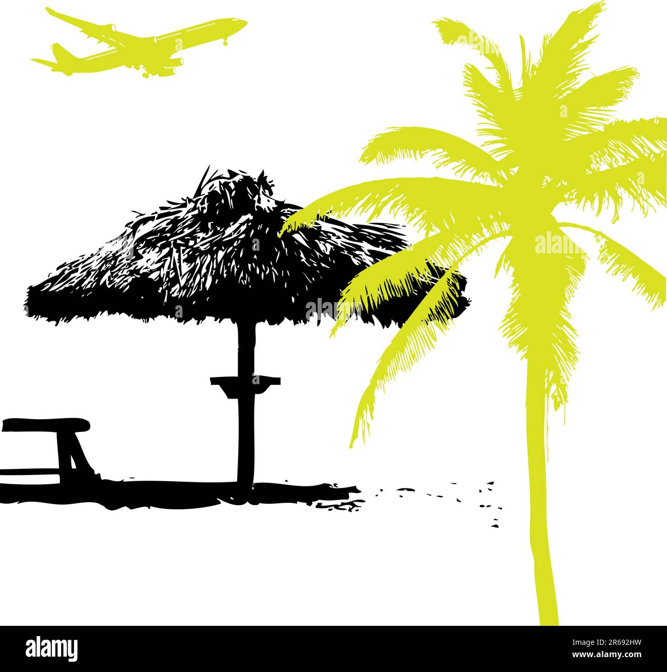 Beach aircraft Cut Out Stock Images & Pictures - Alamy