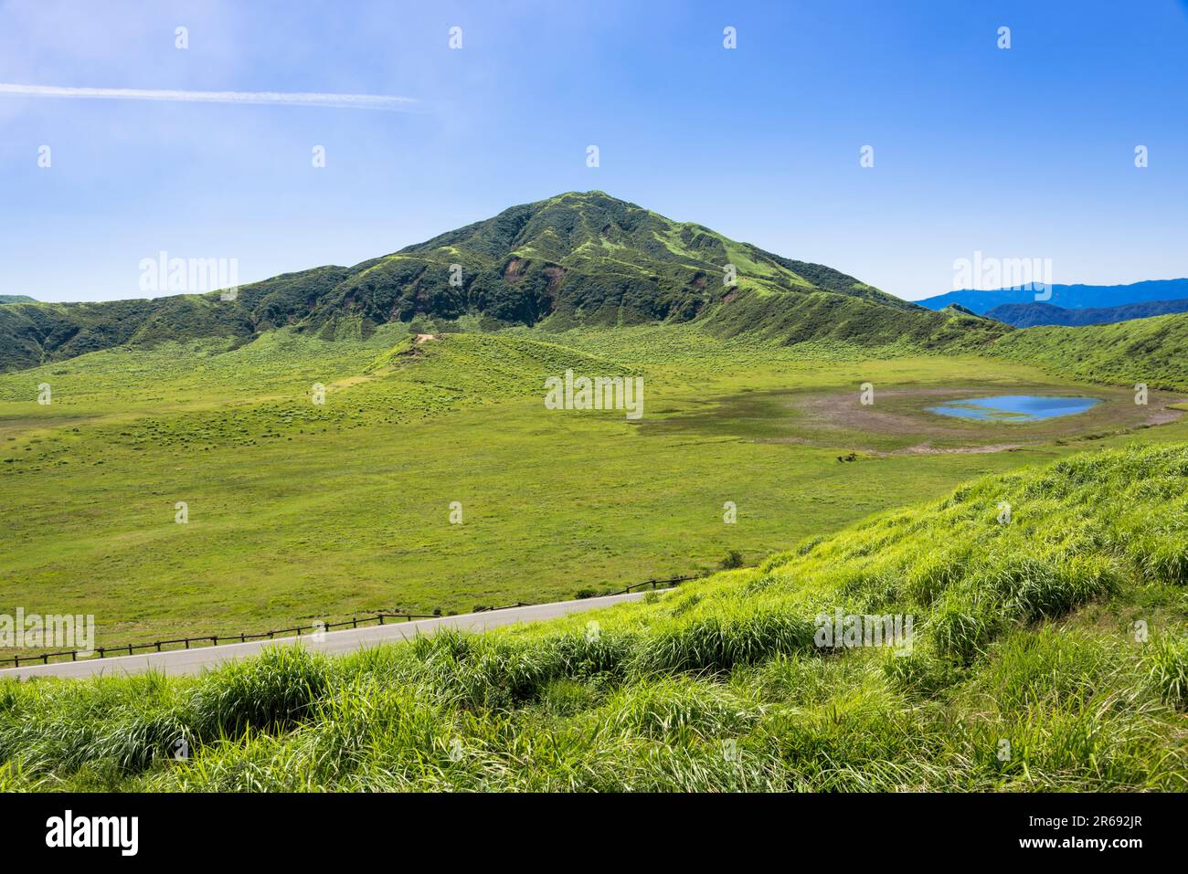 Aso plateau hi-res stock photography and images - Alamy