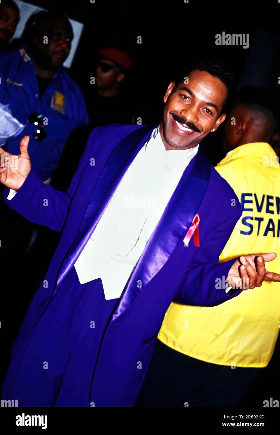 Celebrity photos from the 90s I shot on E6 in Hollywood. Keith Washington backstage at an awards ...