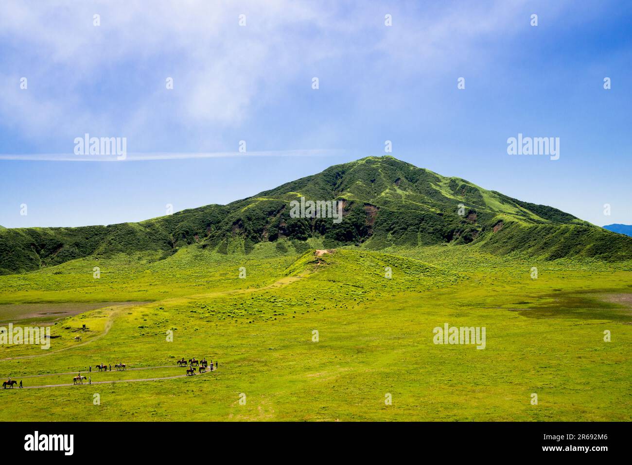 Aso plateau hi-res stock photography and images - Alamy