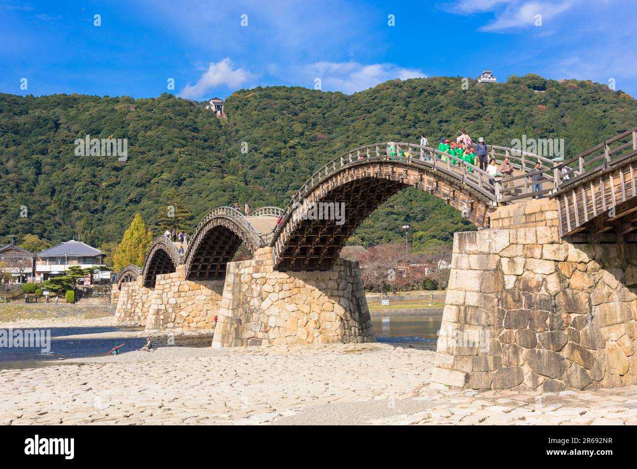 Three bridges of iwakuni hi-res stock photography and images - Alamy