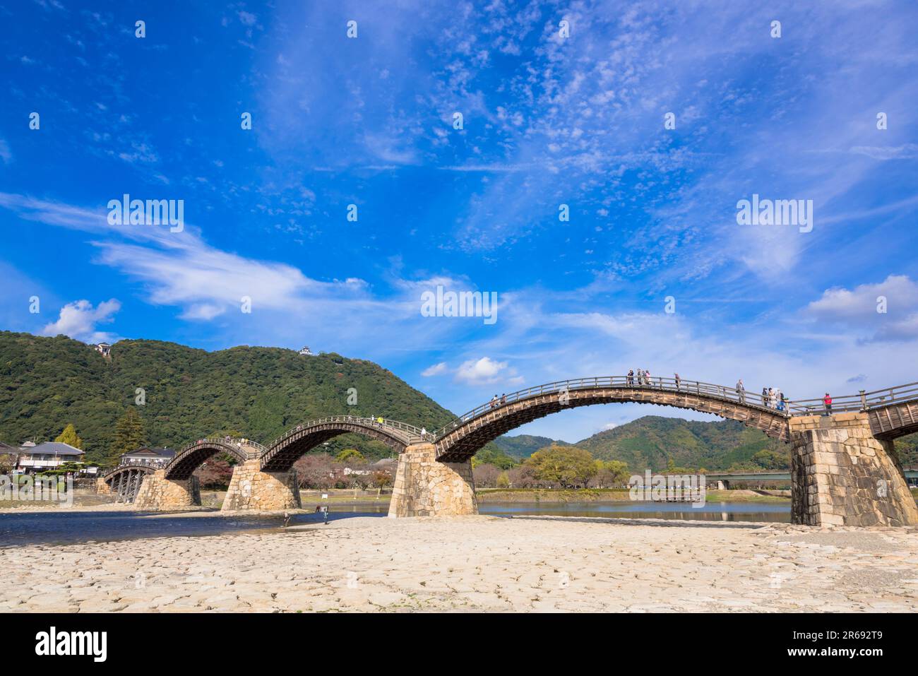 Kintai Bridge in Iwakuni Stock Photo - Alamy