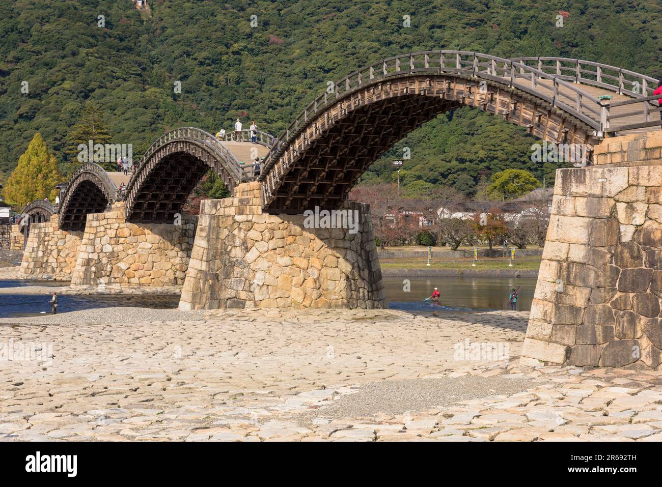 Kintai Bridge in Iwakuni Stock Photo - Alamy