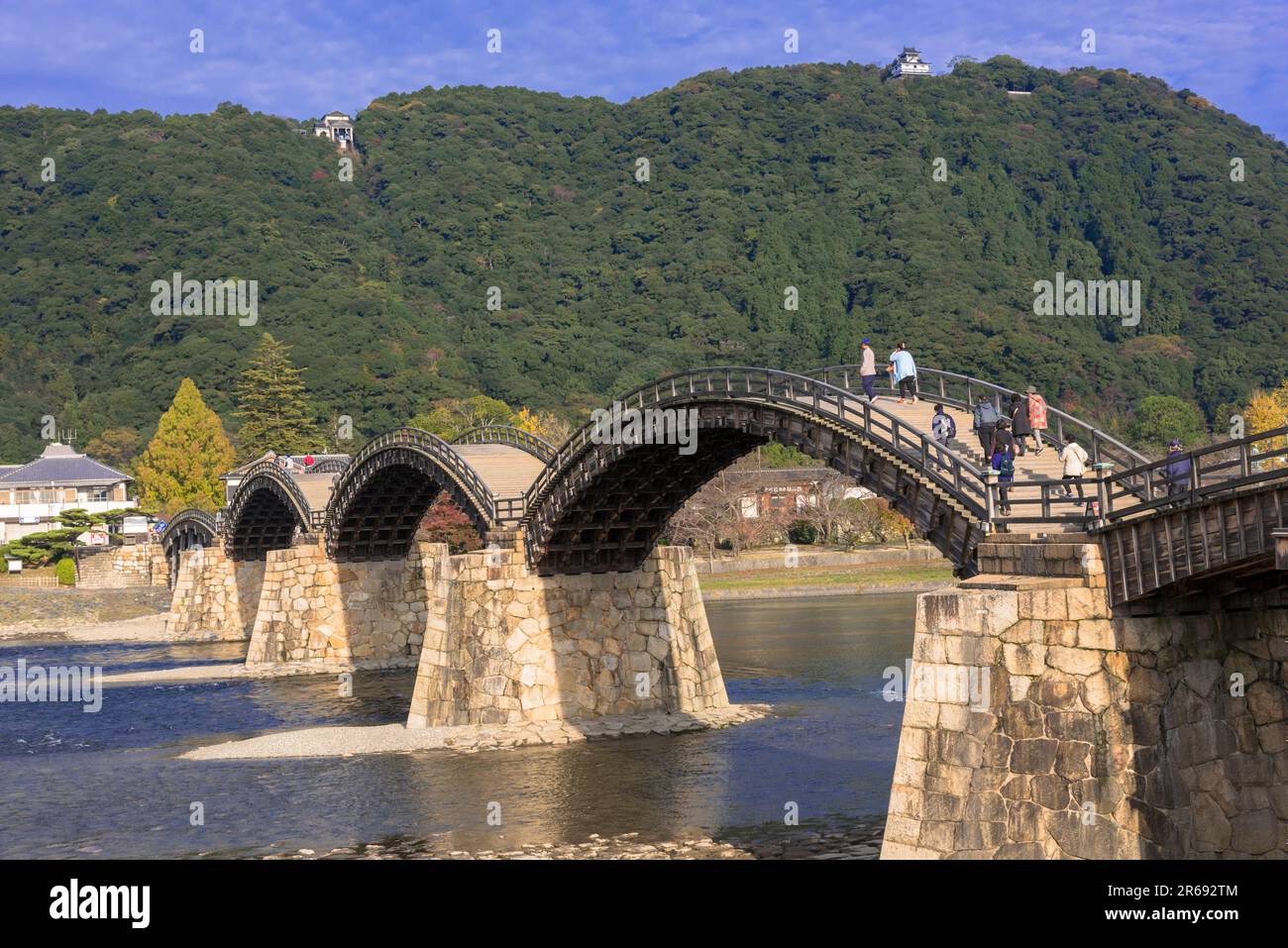 Kintai Bridge in Iwakuni Stock Photo - Alamy