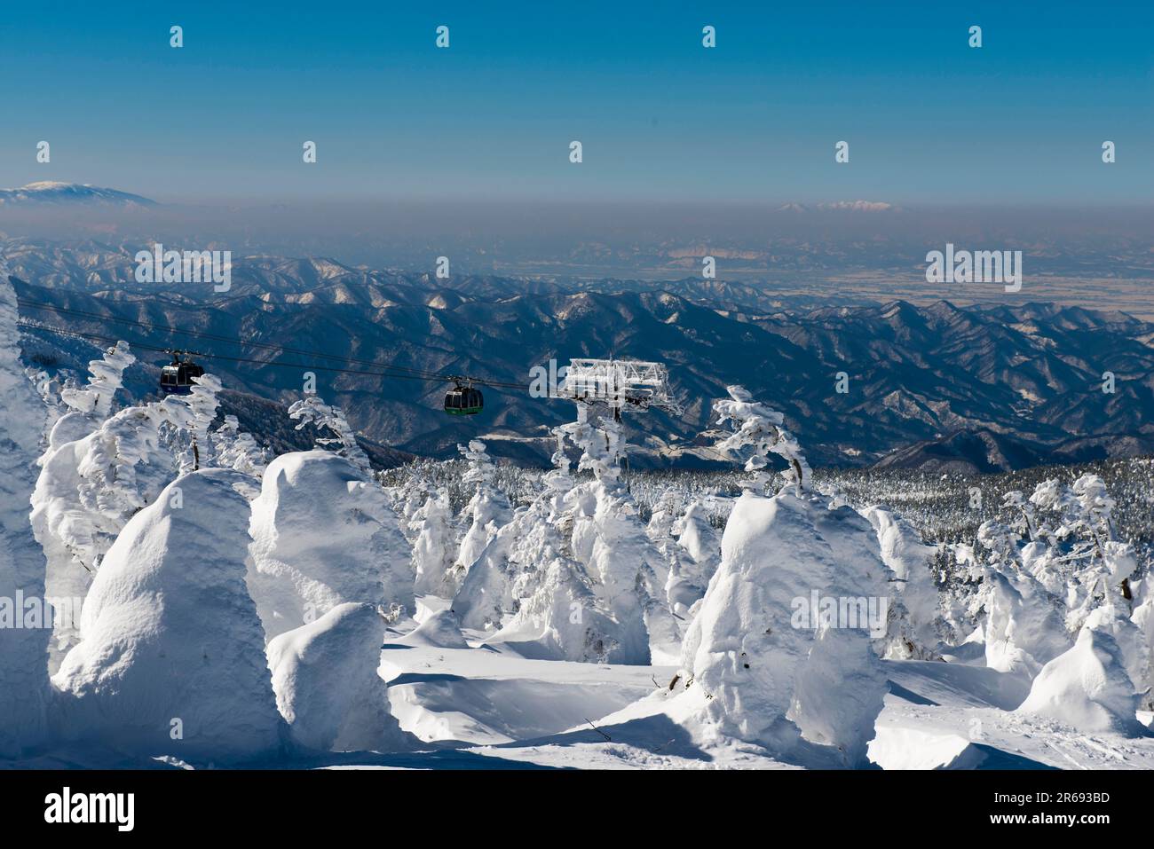Yamagata Zao Ropeway Stock Photo - Alamy