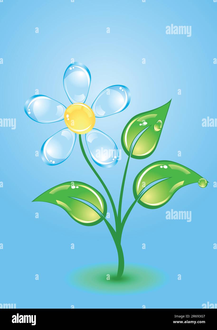 Pretty pattern flower light Stock Vector Images - Alamy