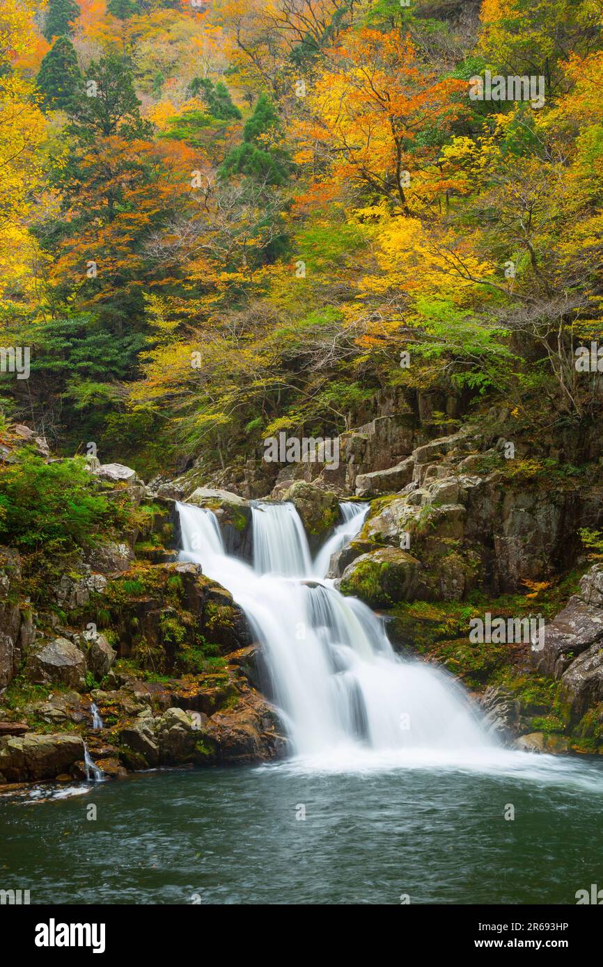 Sandankyo in Autumn Stock Photo - Alamy