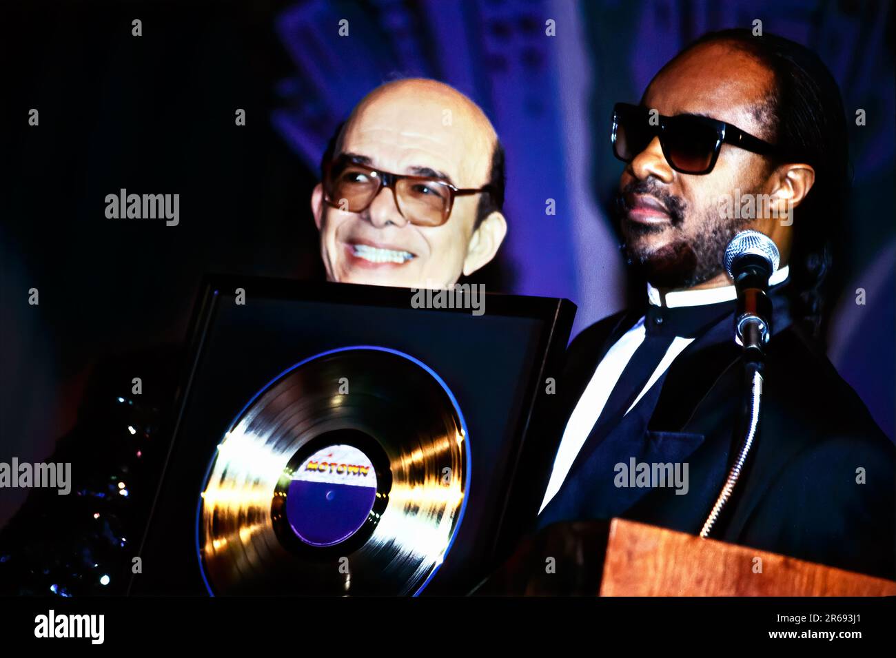 Celebrity photos from the 90s I shot on E6 in Hollywood. Stevie Wonder ...