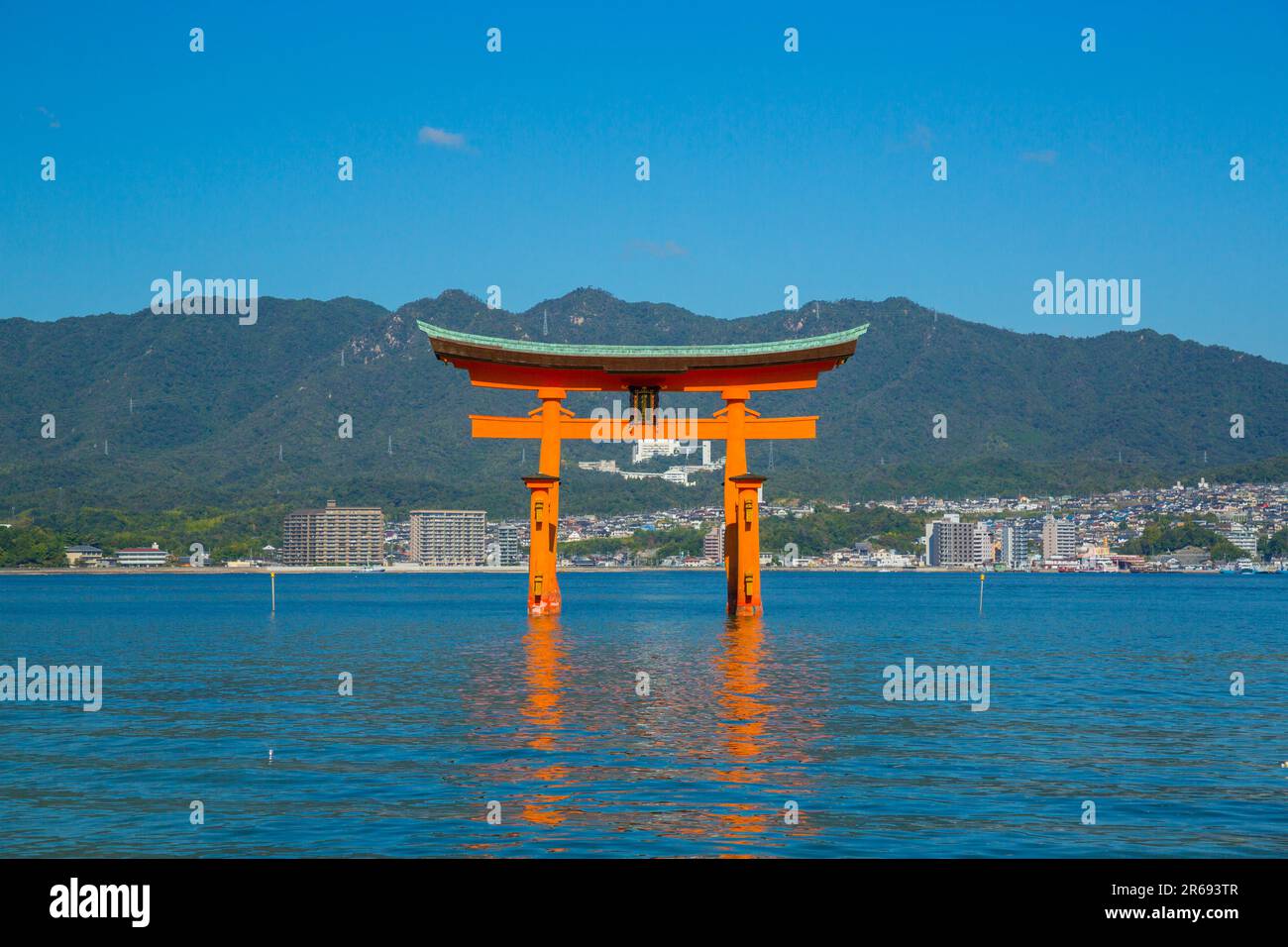 Miyajima itsukushima jinja and torii gate hi-res stock photography and ...