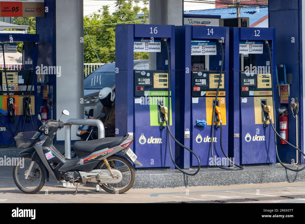 THAILAND, MAY 19 2023, PTT gas station Stock Photo - Alamy