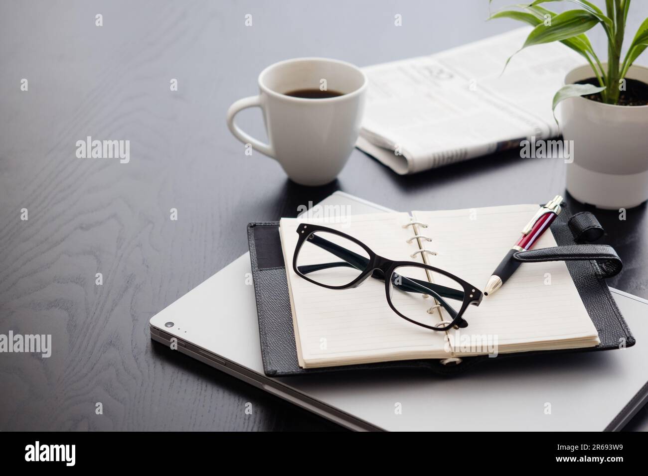 Business Items for Working from Home Stock Photo - Alamy