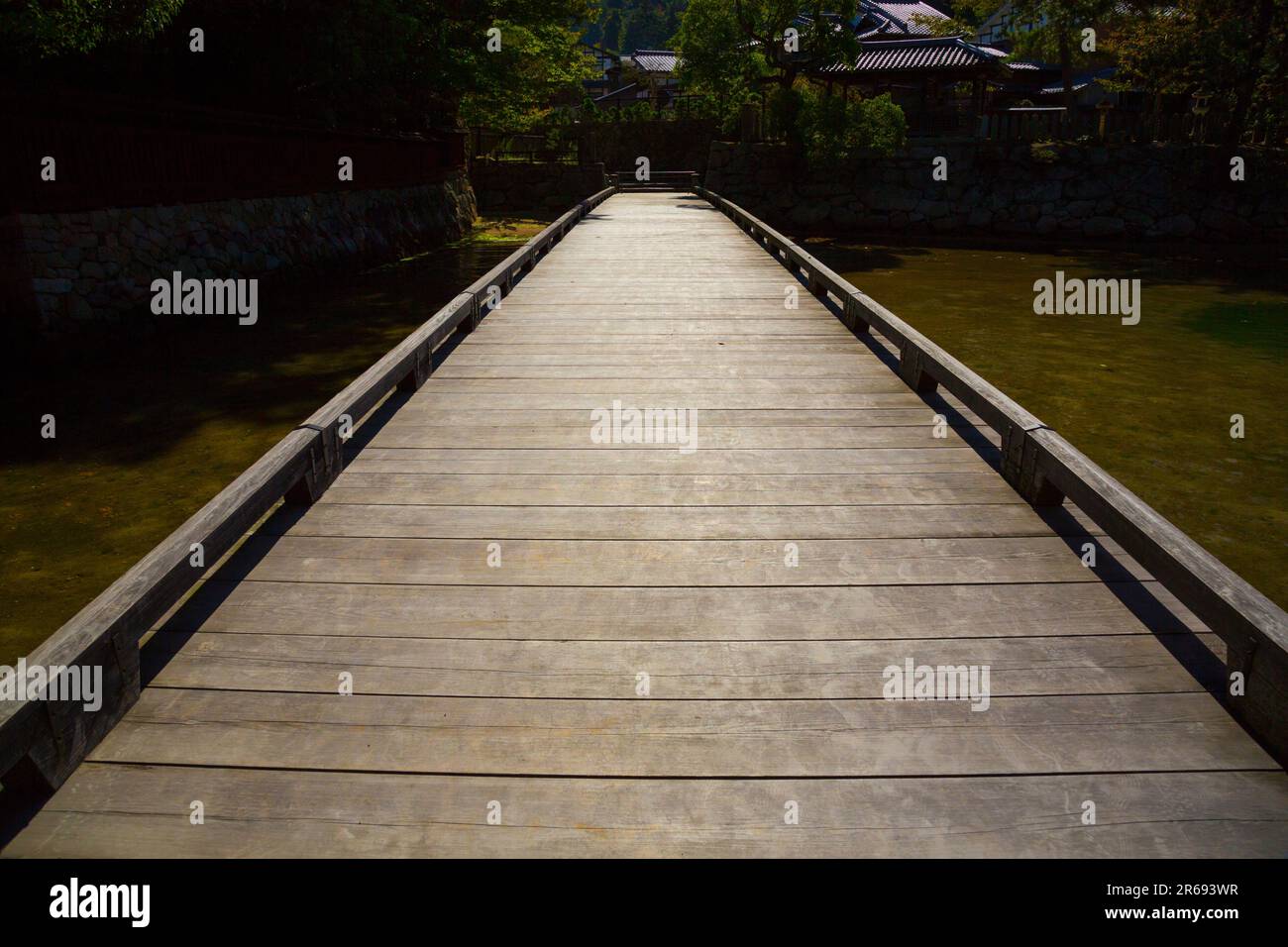 Bridge of Itsukushima Shrine Stock Photo - Alamy
