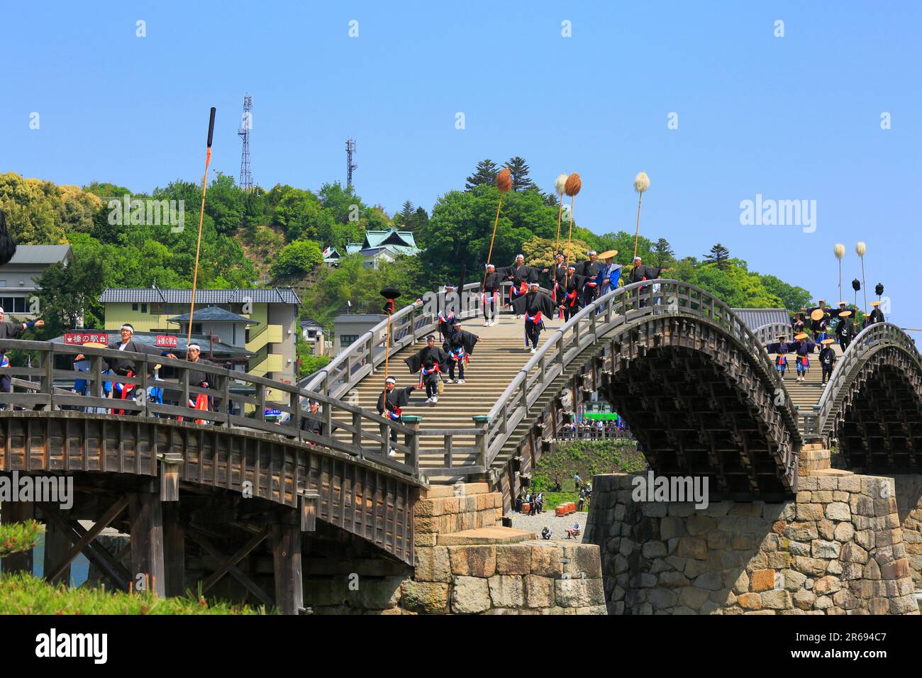 Kintai Bridge Festival Stock Photo - Alamy