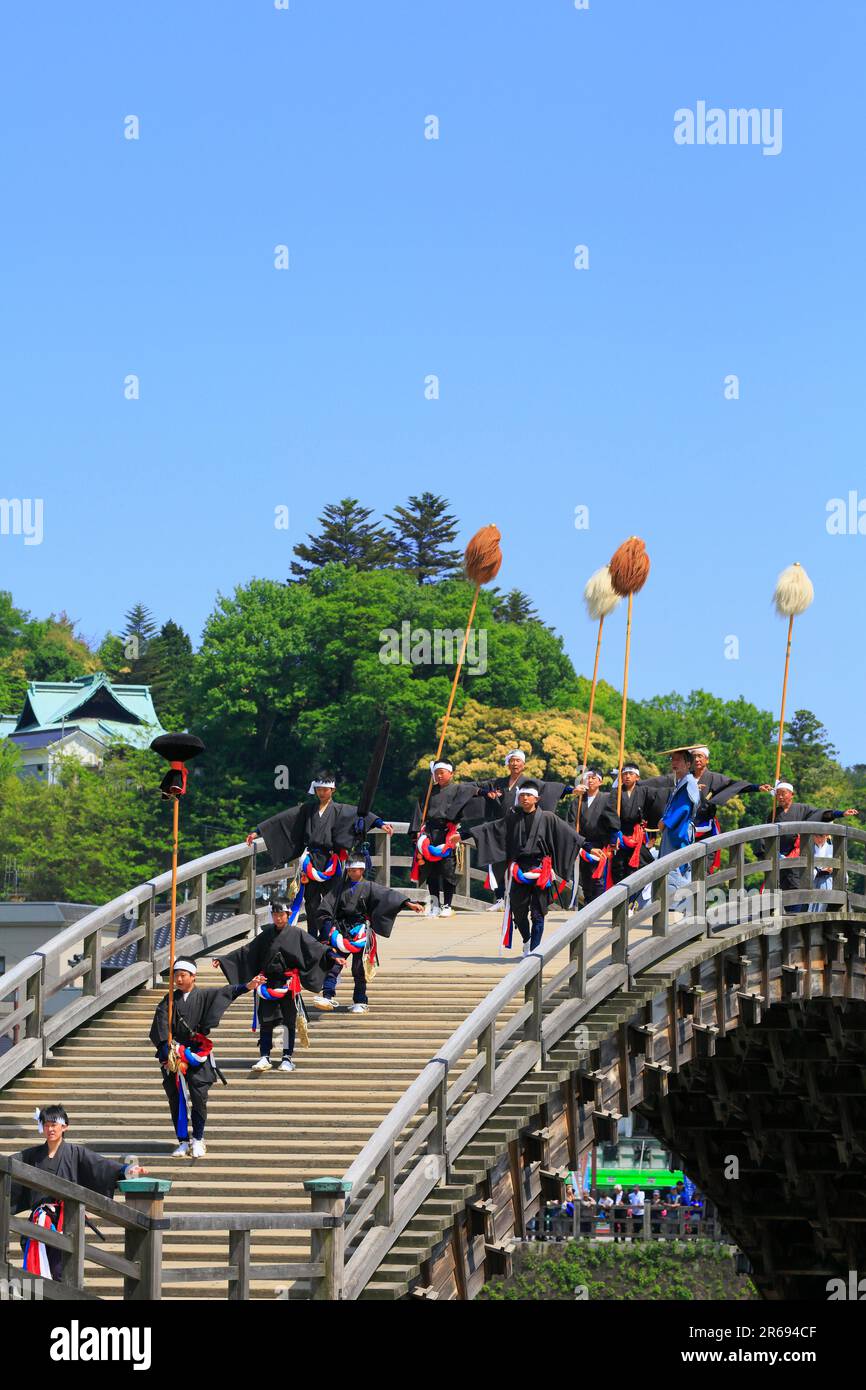 Kintai Bridge Festival Stock Photo - Alamy