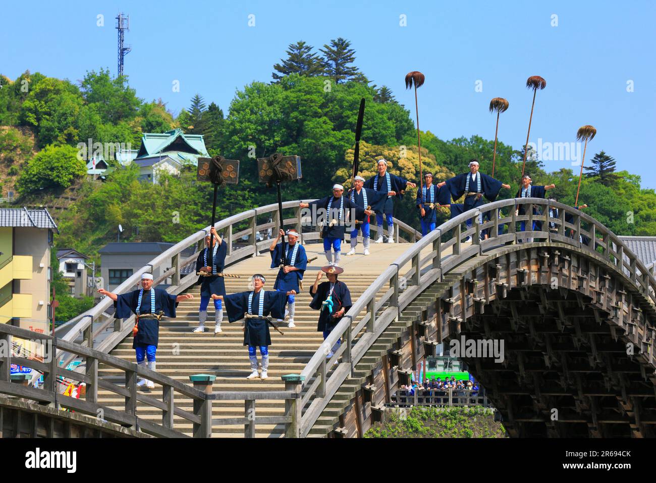 Kintai Bridge Festival Stock Photo - Alamy