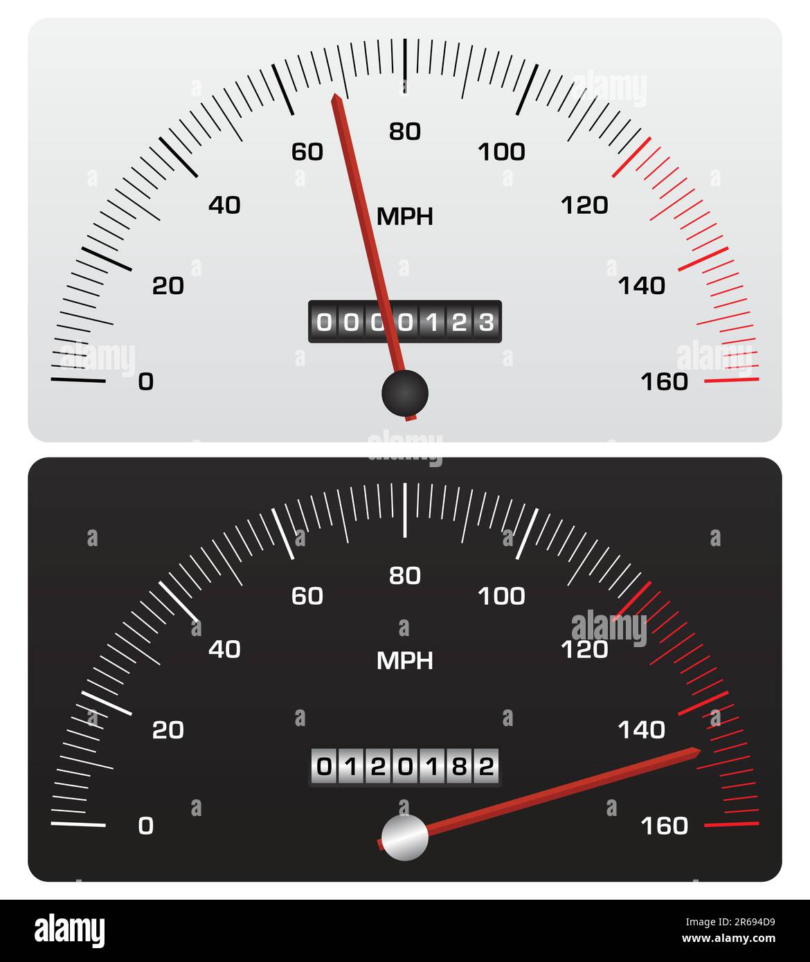 Car speed Stock Vector Images - Alamy