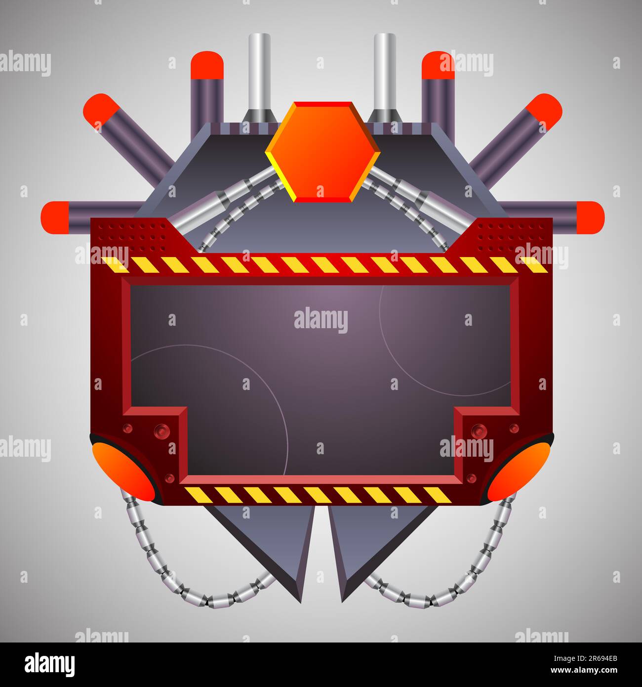 Sci fi frame Stock Vector Images - Alamy
