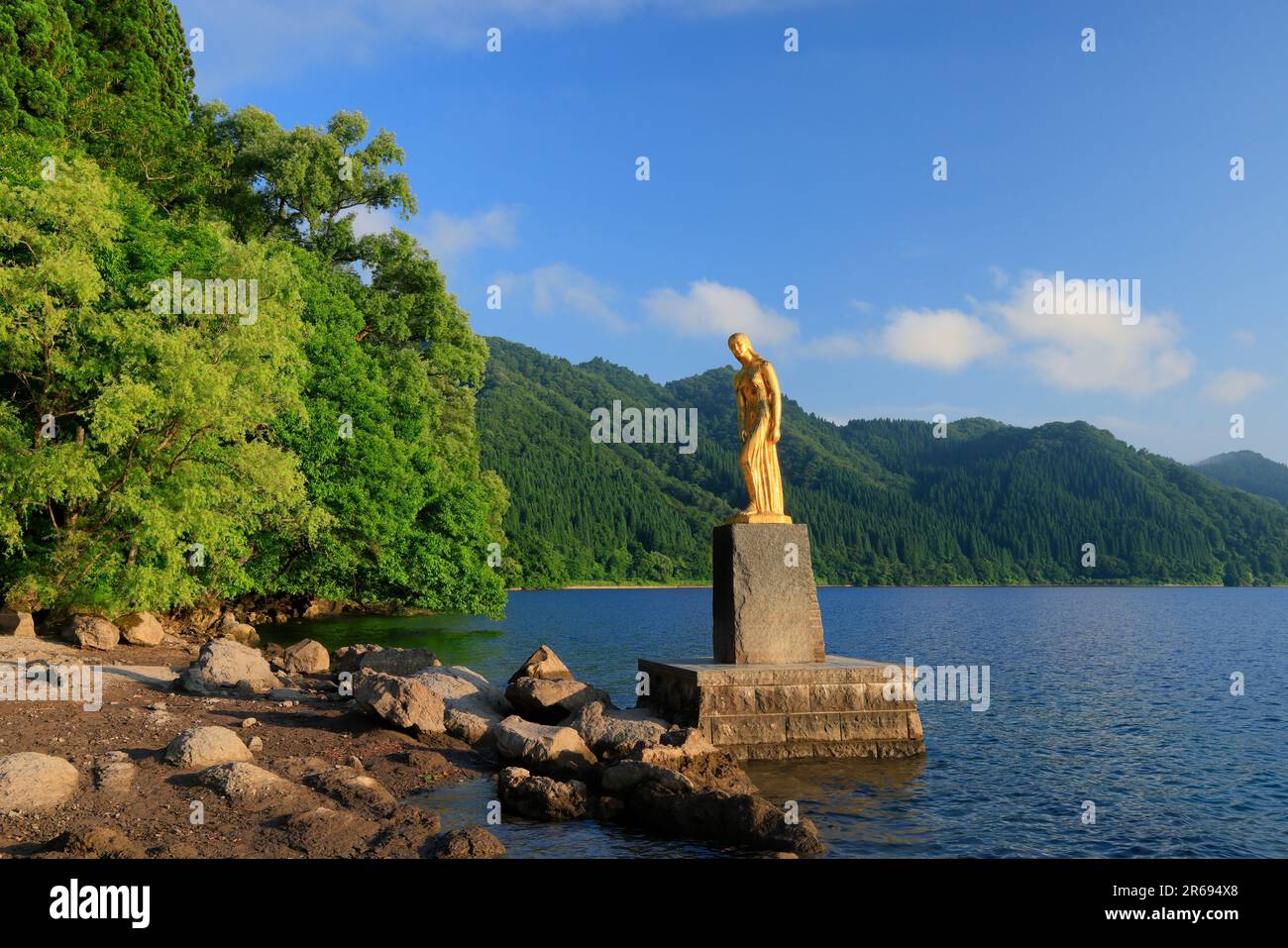 Tatsuko image and Tazawa Stock Photo - Alamy